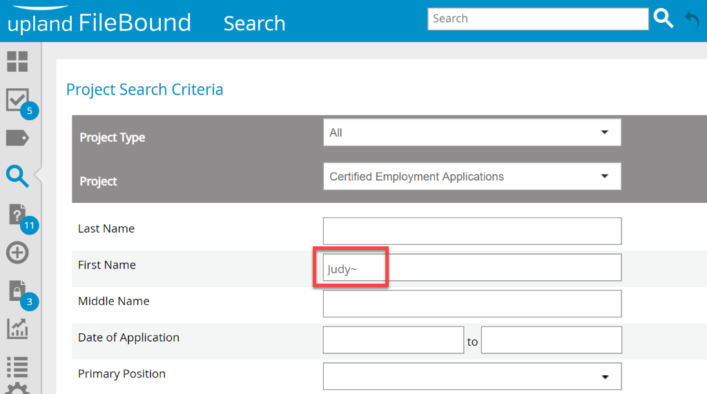 How To Do An Exact Search In FileBound