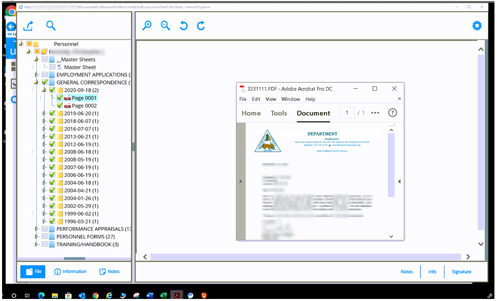 Windows Viewer Web Viewer Displays PDF In Acrobat Instead Of The FileBound Viewer When Using 